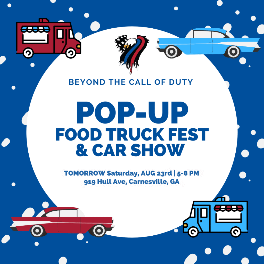 POP-UP EVENT: Food Truck Fest & Car Show – Beyond the Call of Duty ...